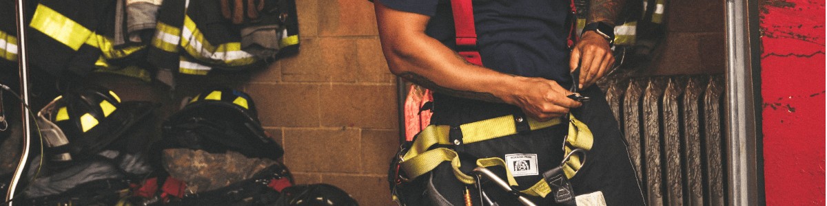 Firefighter Harness & Fire-Safe Escape Webbing, NFPA Tested